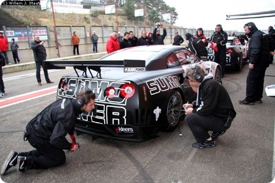 Japanese Carz: SUMO Power Nissan GT-R GT1 Test at Zolder Cirucit